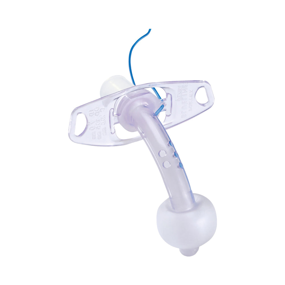 BLUselect Fenestrated Tracheostomy Tube w/ Wedge & Decan Cap ...