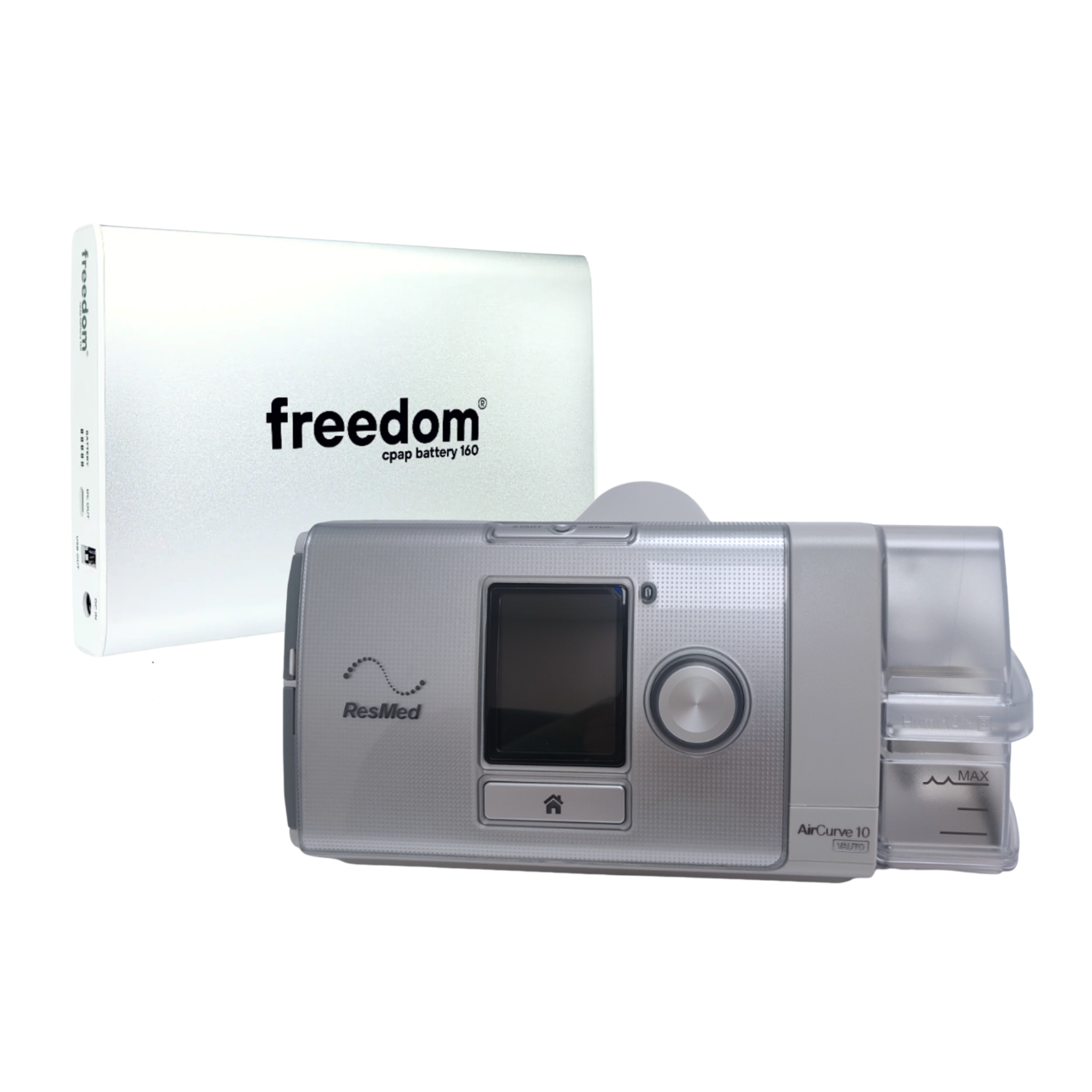 ResMed AirCurve 10 BiPAP Travel Bundle - Shop Now – HelpMedicalSupplies