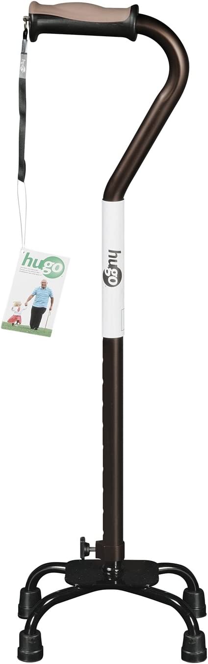 Hugo Mobility Quad Cane - Explore HelpMedicalSupplies