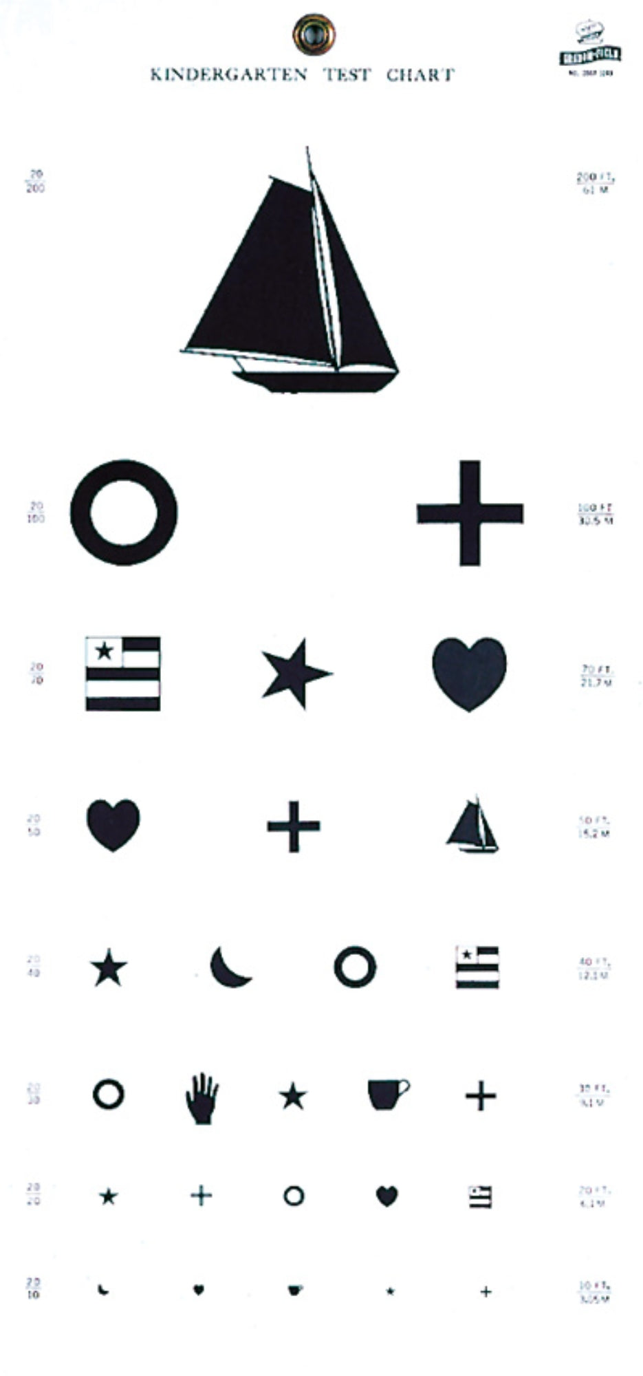 Graham Field Eye Chart for Kindergarten - Shop Now – HelpMedicalSupplies
