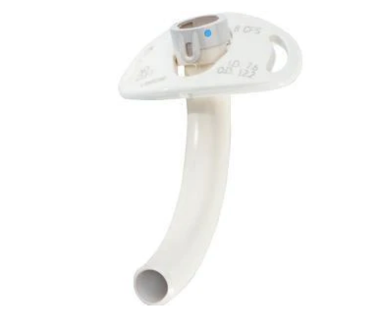 Shiley 4CFS Non-Fenestrated Tracheostomy Tube, Cuffless, Size 4 ...